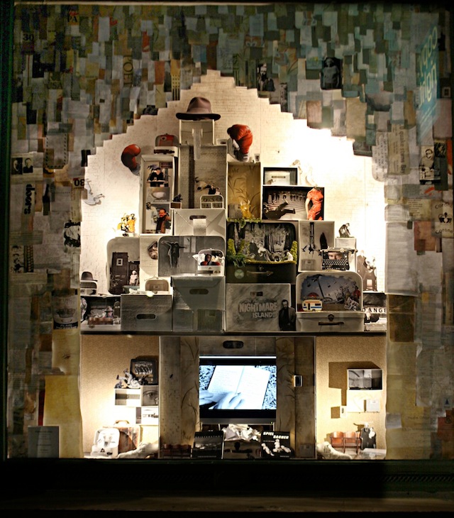 Artist Bronzes Writer’s Life and Work in a Store Window | Straight Up ...