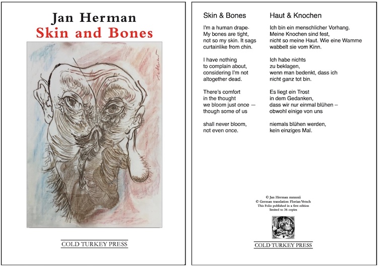 ‘We bloom just once . . .’ | Straight Up | Jan Herman