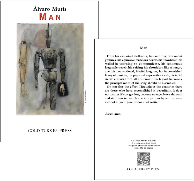 Álvaro Mutis on the Real Nowhere Man | Straight Up | Jan Herman